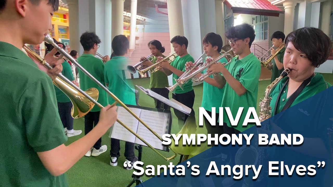NIVA Symphony Band | Santa's Angry Elves - YouTube