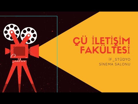 ÇÜ İletişim Fakültesi Sinema Salonu