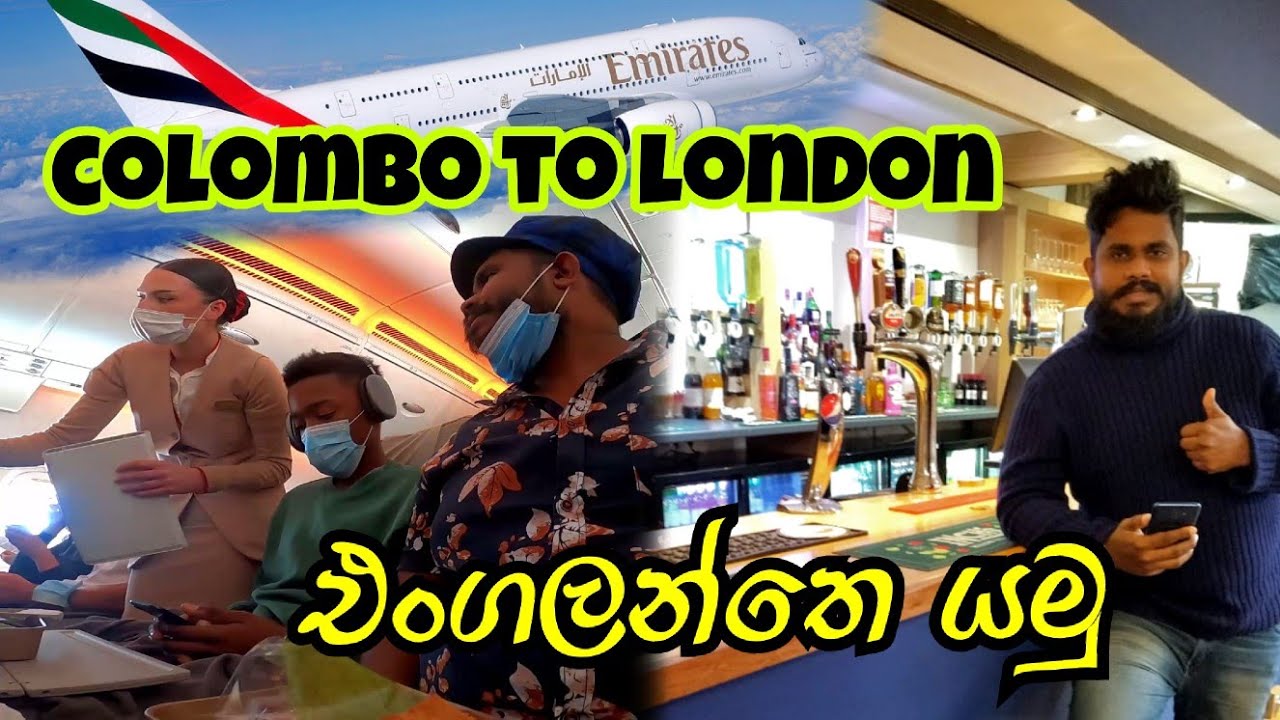 Colombo To London 🇬🇧 Flight experience කොළඹ සිට එංගලන්තය දක්වා - YouTube