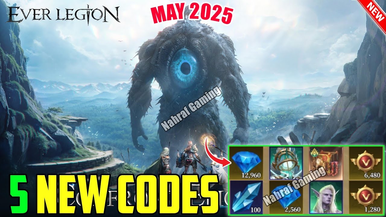 UPD⚡EVER LEGION NEW CODES MAY 2025 | EVER LEGION REDEEM CODES 2025 - HOW TO REDEEM CODE - YouTube