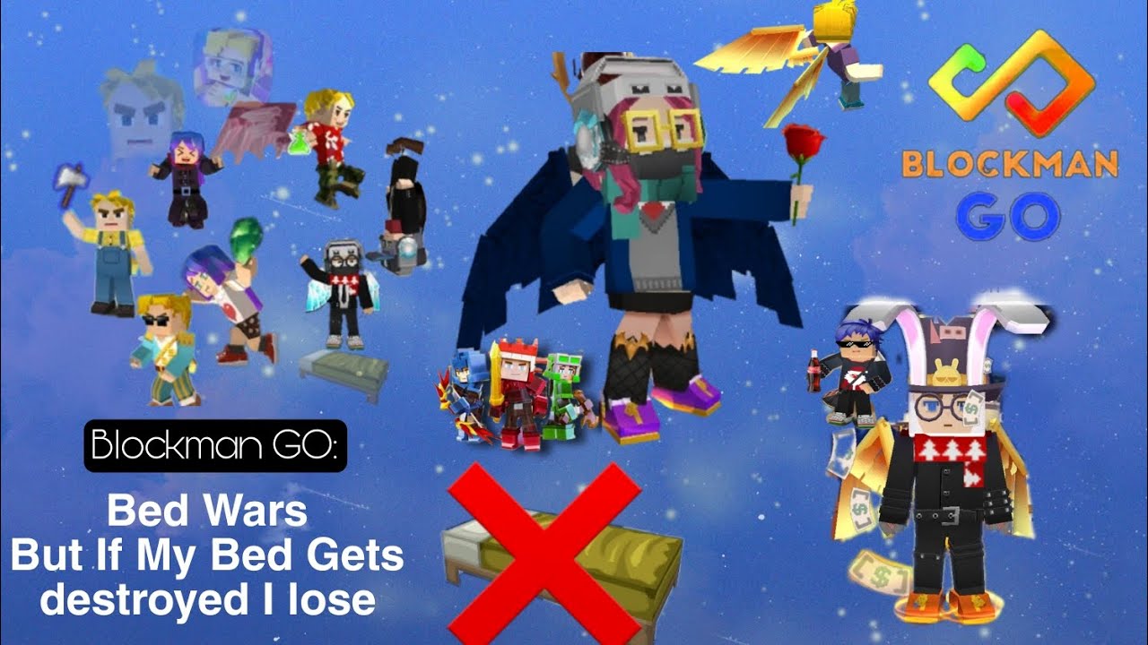 Bed Wars But If My Bed Gets Destroyed I LOSE |Blockman GO - YouTube