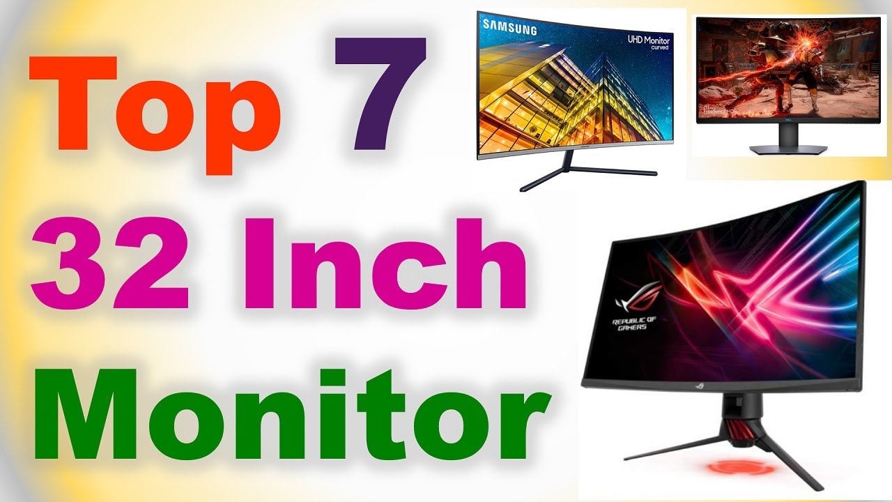 Top 7 Best 32 Inch Monitors in India 2020 | Which is the Best 32 INCH ...