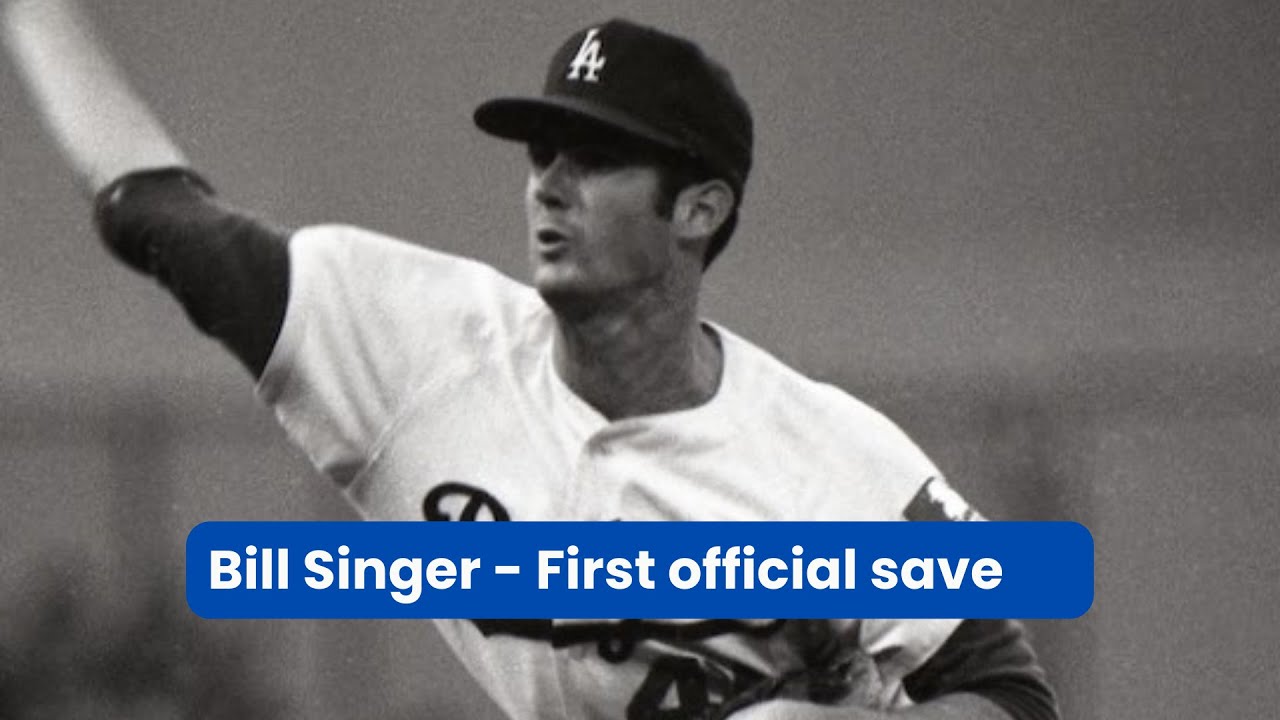 April 7 - Bill Singer Baseball First Save - YouTube