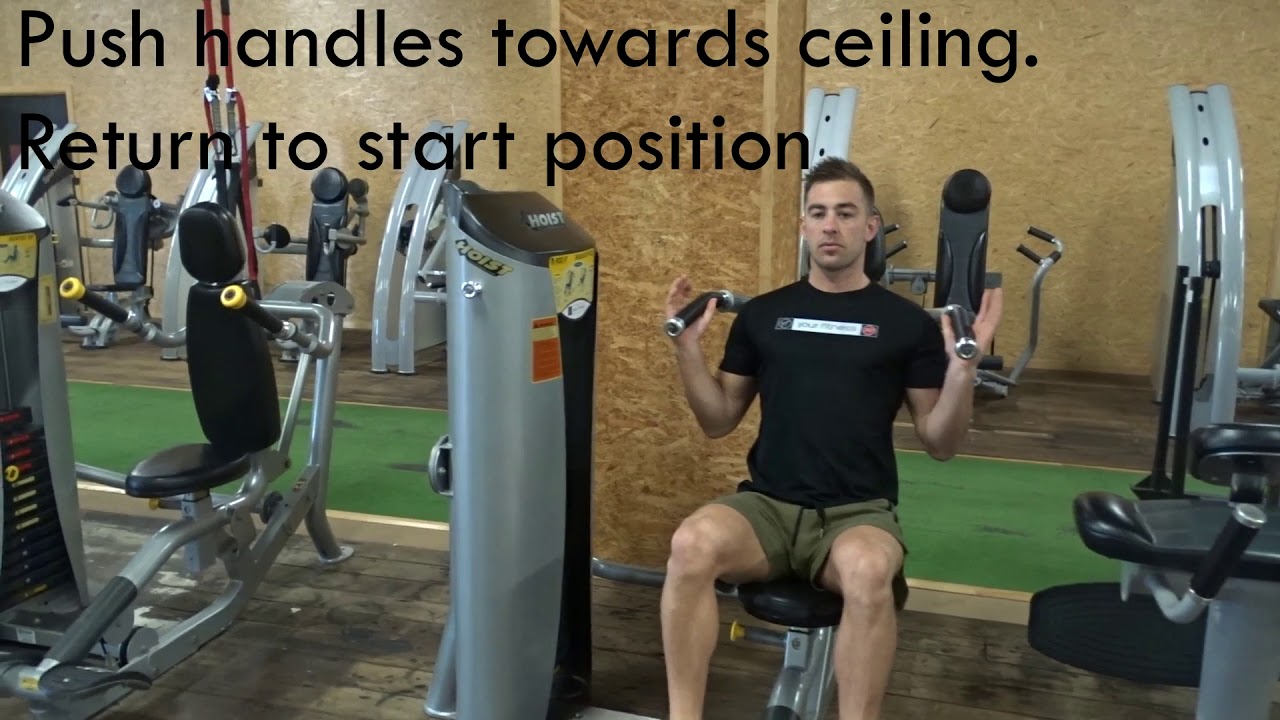 Hoist Shoulder Press - YouTube
