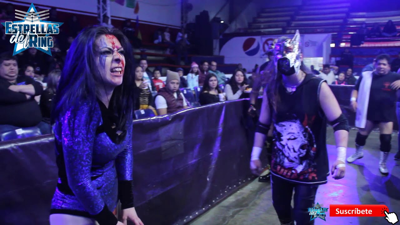 Ludark vs Stephanie Vaquer ¡¡¡ CAMPEONATO FEMENIL AULL !!! - YouTube