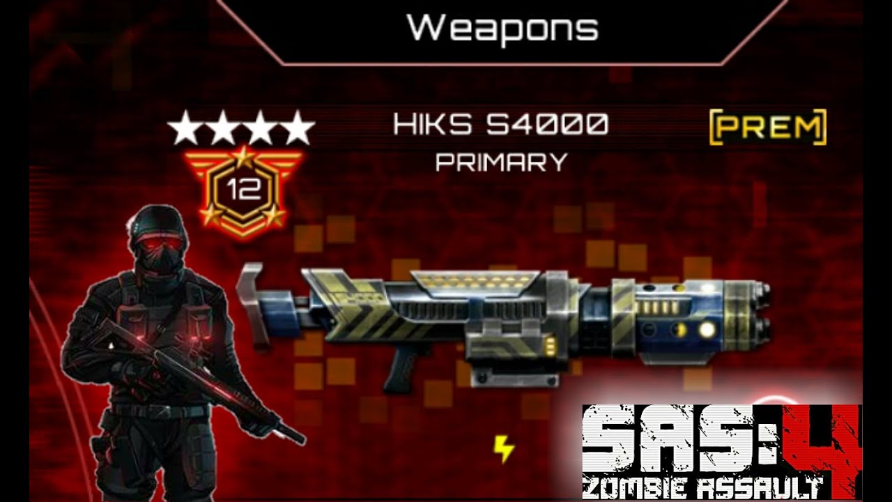 SAS 4 Mobile:HIKS S4000 [PREM] MAXED 12/4 - YouTube