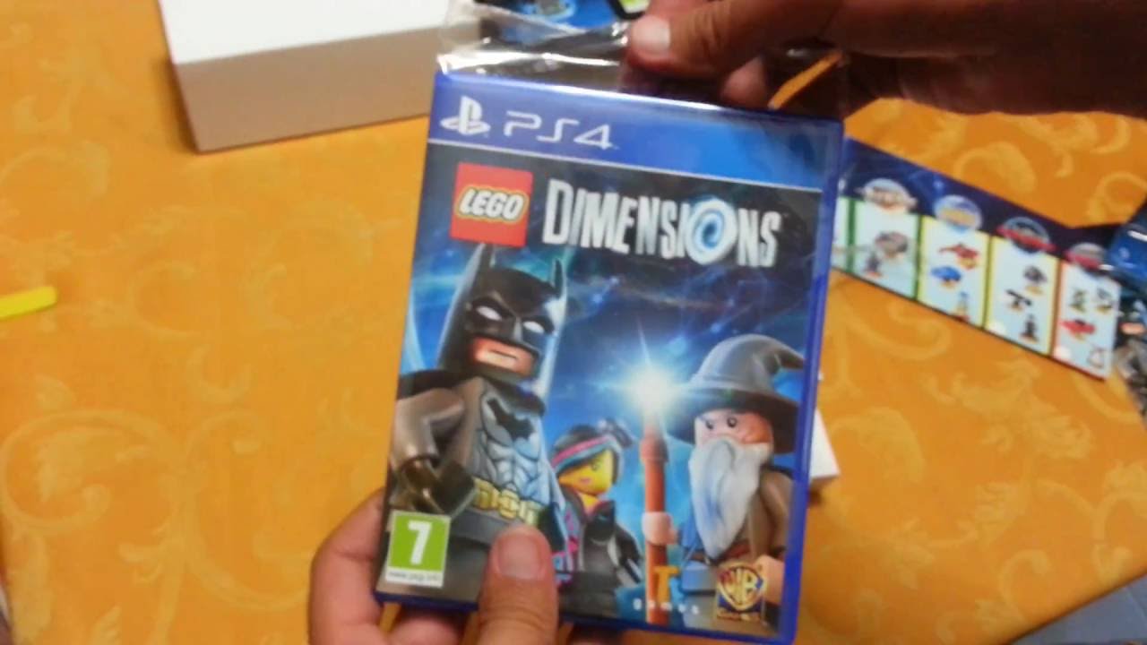 Lego Dimensions Unboxing Ita Ps4 - YouTube