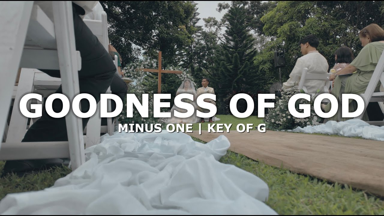 Goodness of God | Acoustic Instrumental Cover with Lyrics | Key of G ...