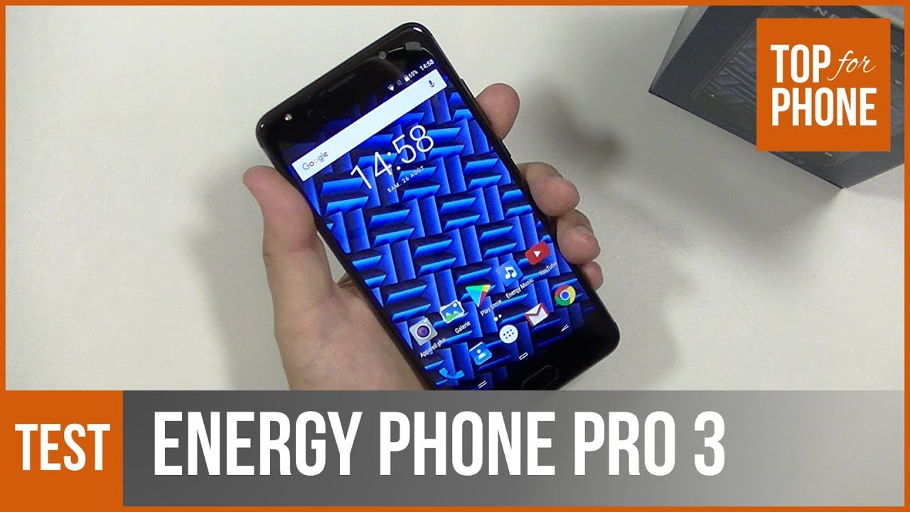 ENERGY PHONE PRO 3 - test par TopForPhone - YouTube