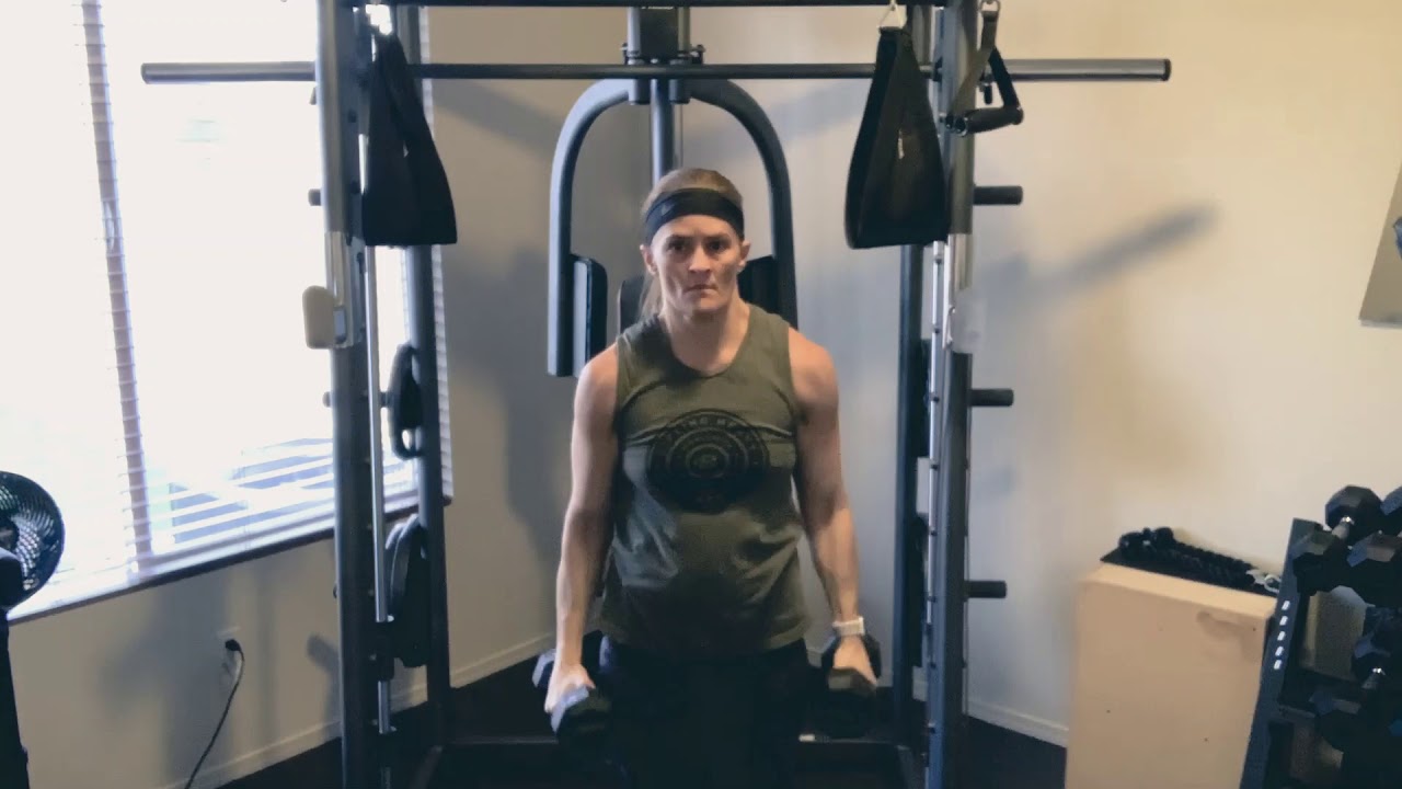 Hammer Curl to Tricep Extension - YouTube