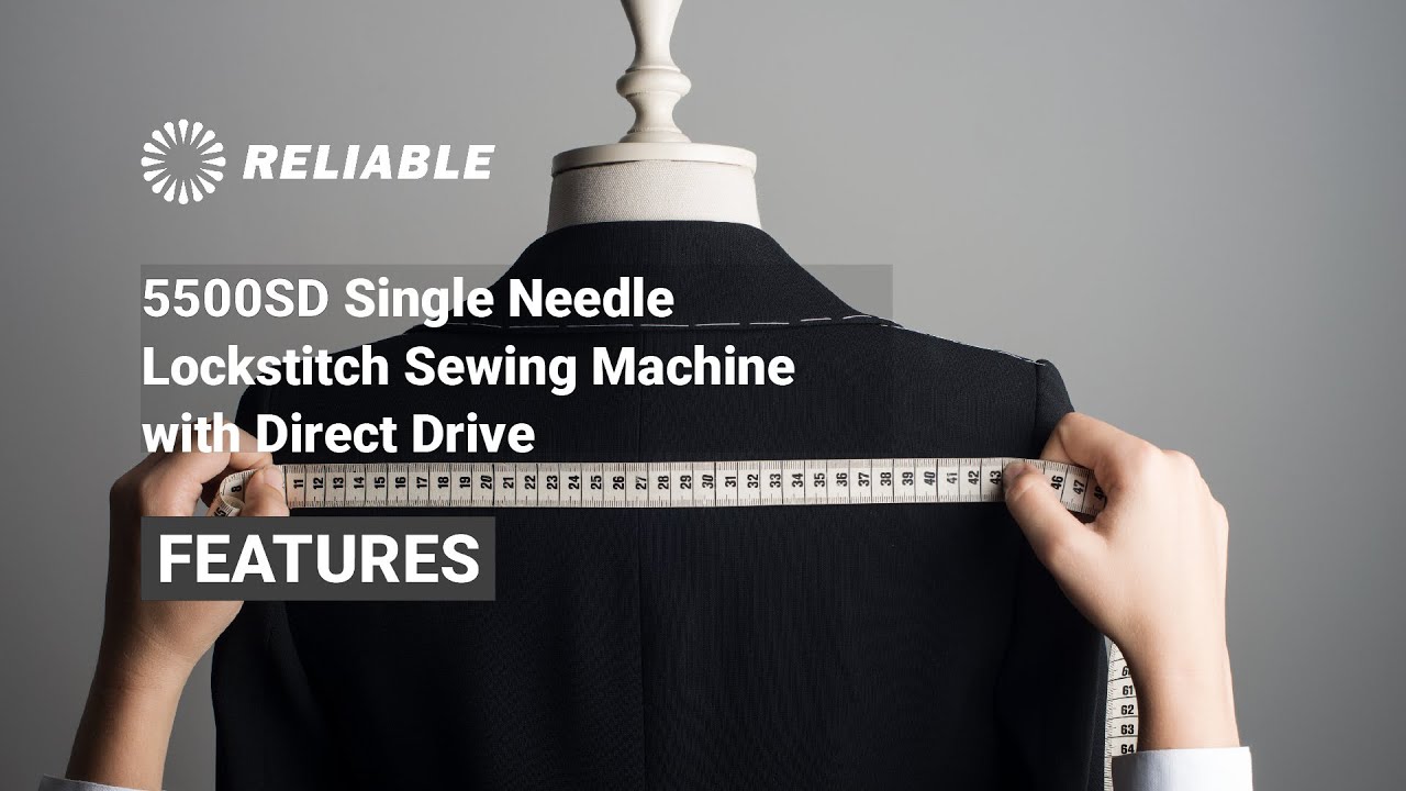 The All-New 5500SD Single Needle Lockstitch Sewing Machine - YouTube