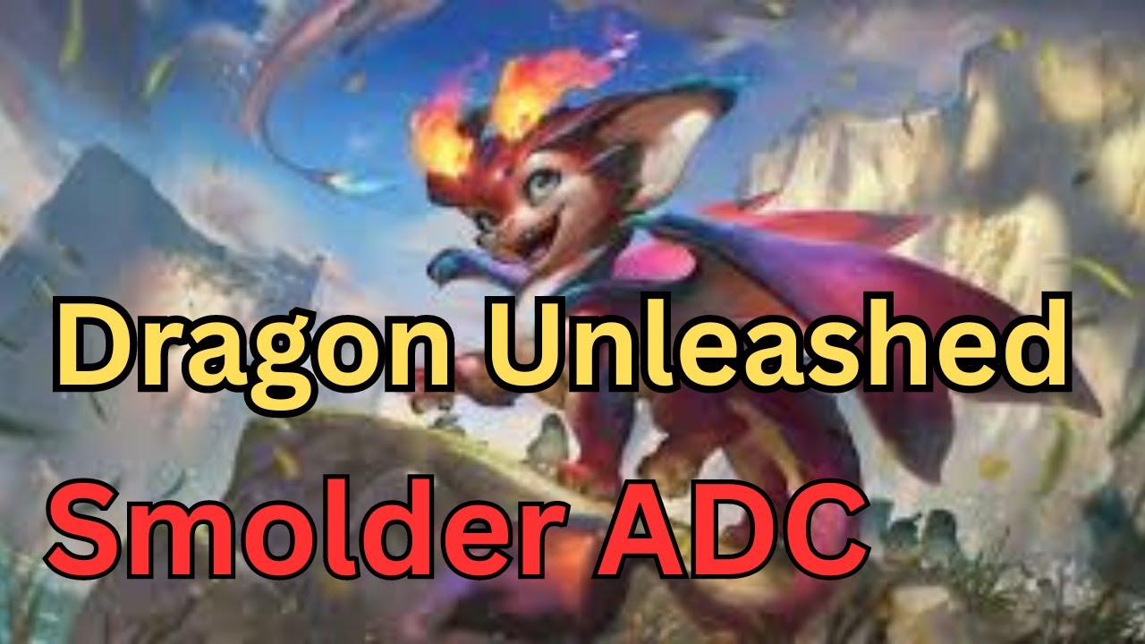 Dragon Unleashed. Smolder ADC. Silver League o Legends Game. - YouTube