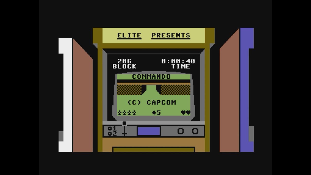 Commando (C64 Loading Screen) - YouTube