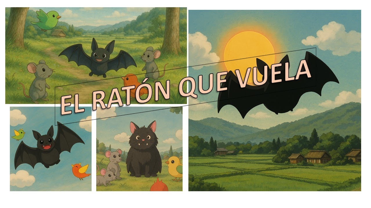 El ratón que Vuela. Cuento corto infantil historia de Eraclio Zepeda ...