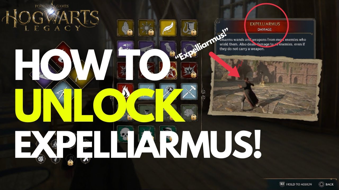 How To UNLOCK The Expelliarmus Spell in Hogwarts Legacy! - YouTube