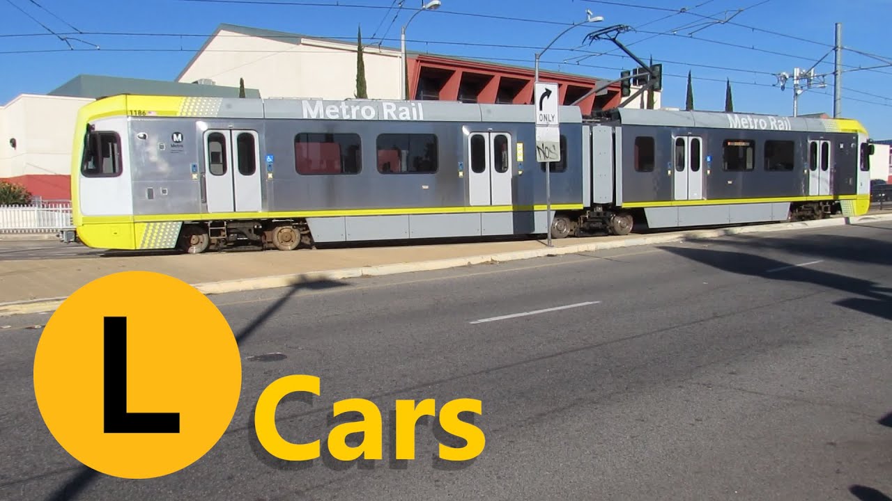 L Line (Gold) Cars on the Eastside | Los Angeles Metro Rail - YouTube