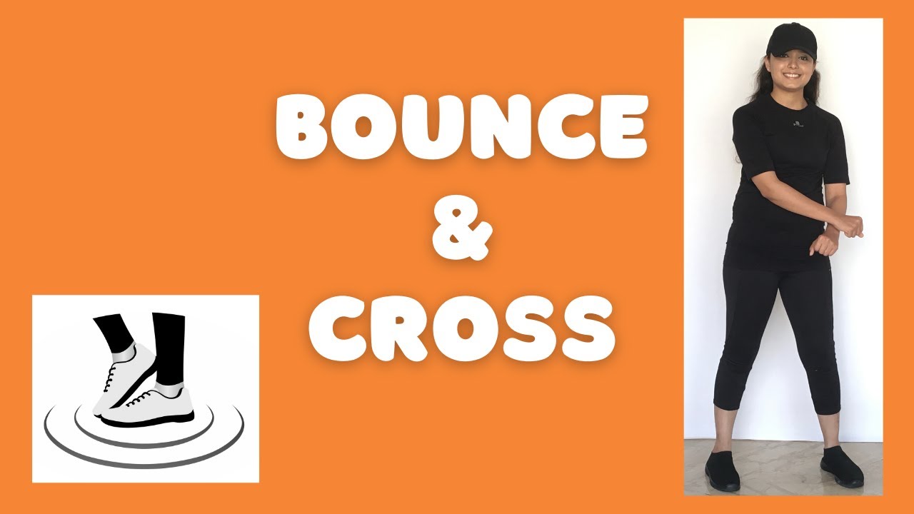 Bounce & Cross I #clubdance I #simplesteps I #stepbystep I # ...