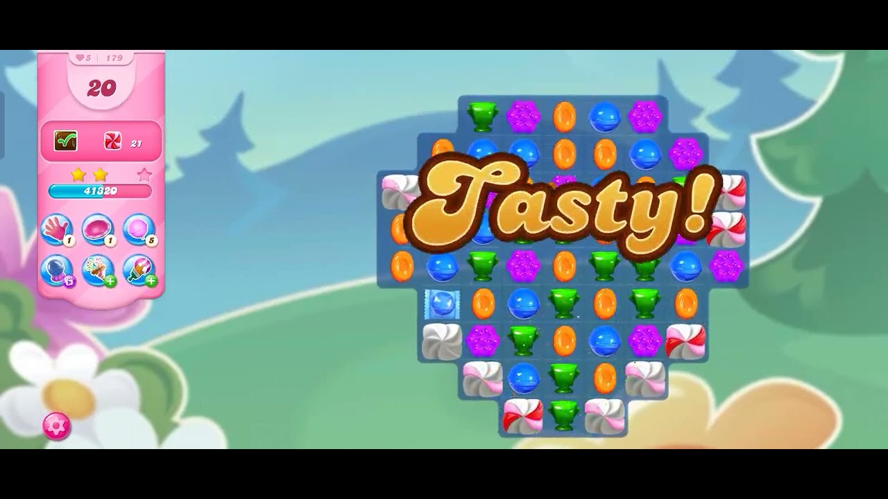 CANDY CRUSH SAGA level 177 to level 180 #good game #win - YouTube