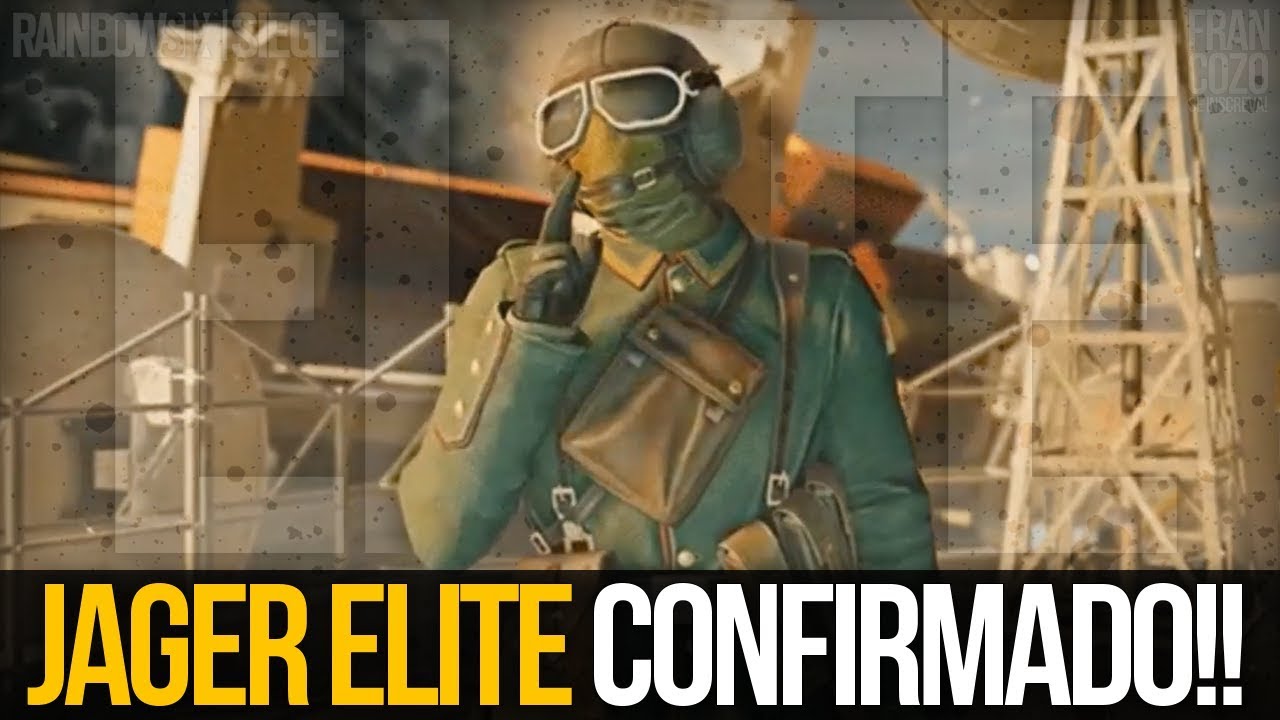 Rainbow Six Siege - JAGER ELITE FINALMENTE CONFIRMADO!! - YouTube