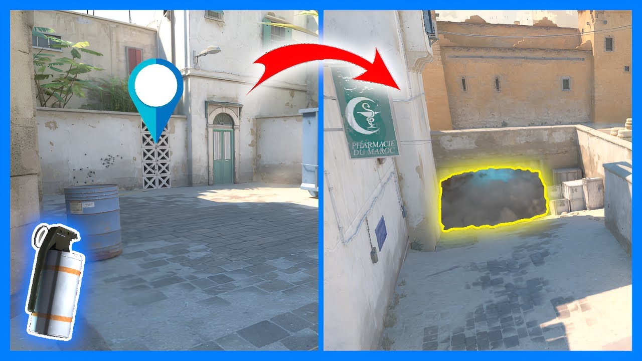 CS2 Dust2: Deep CT Spawn Smoke - YouTube