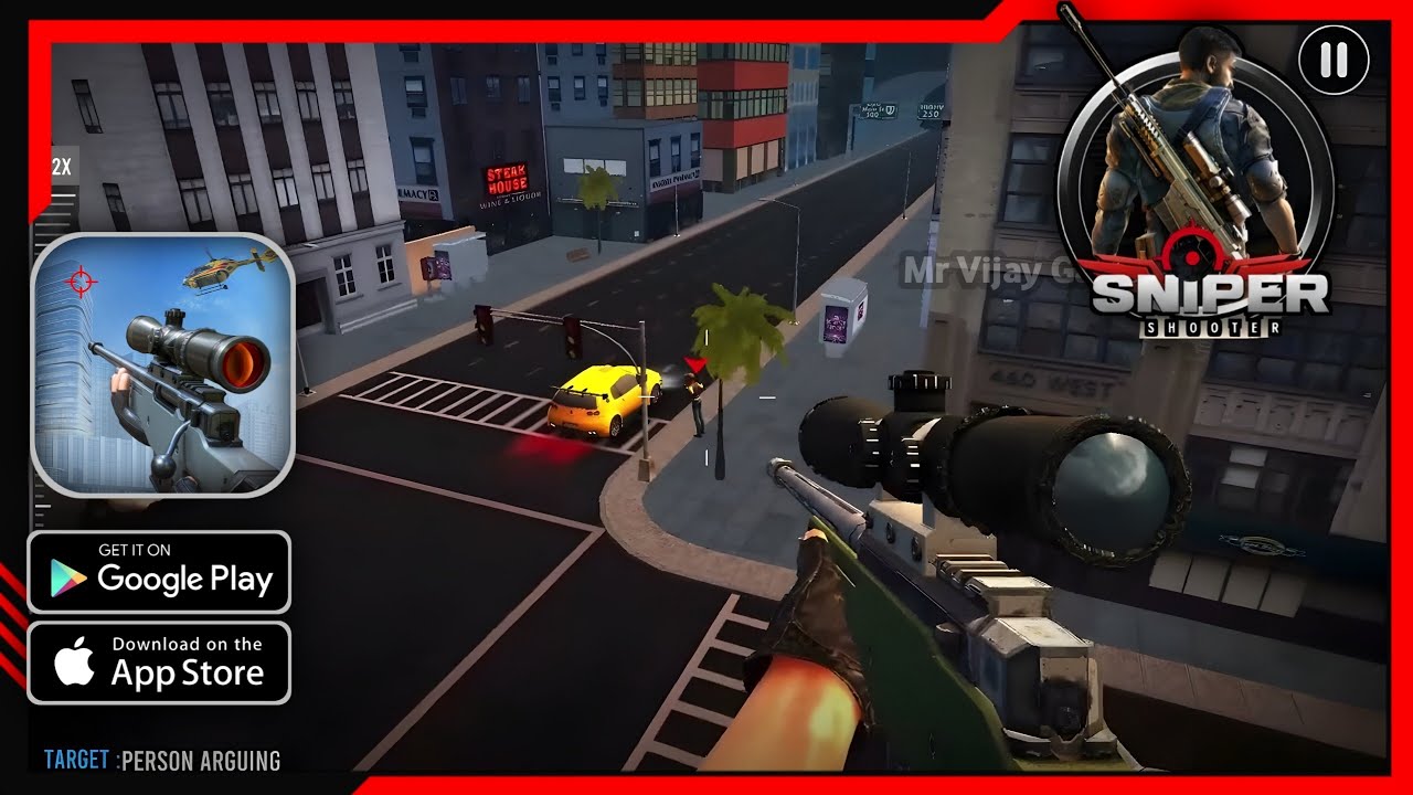 Sniper Strike 3d Gun Game Gameplay Walkthrough (Android/iOS) / Sniper ...