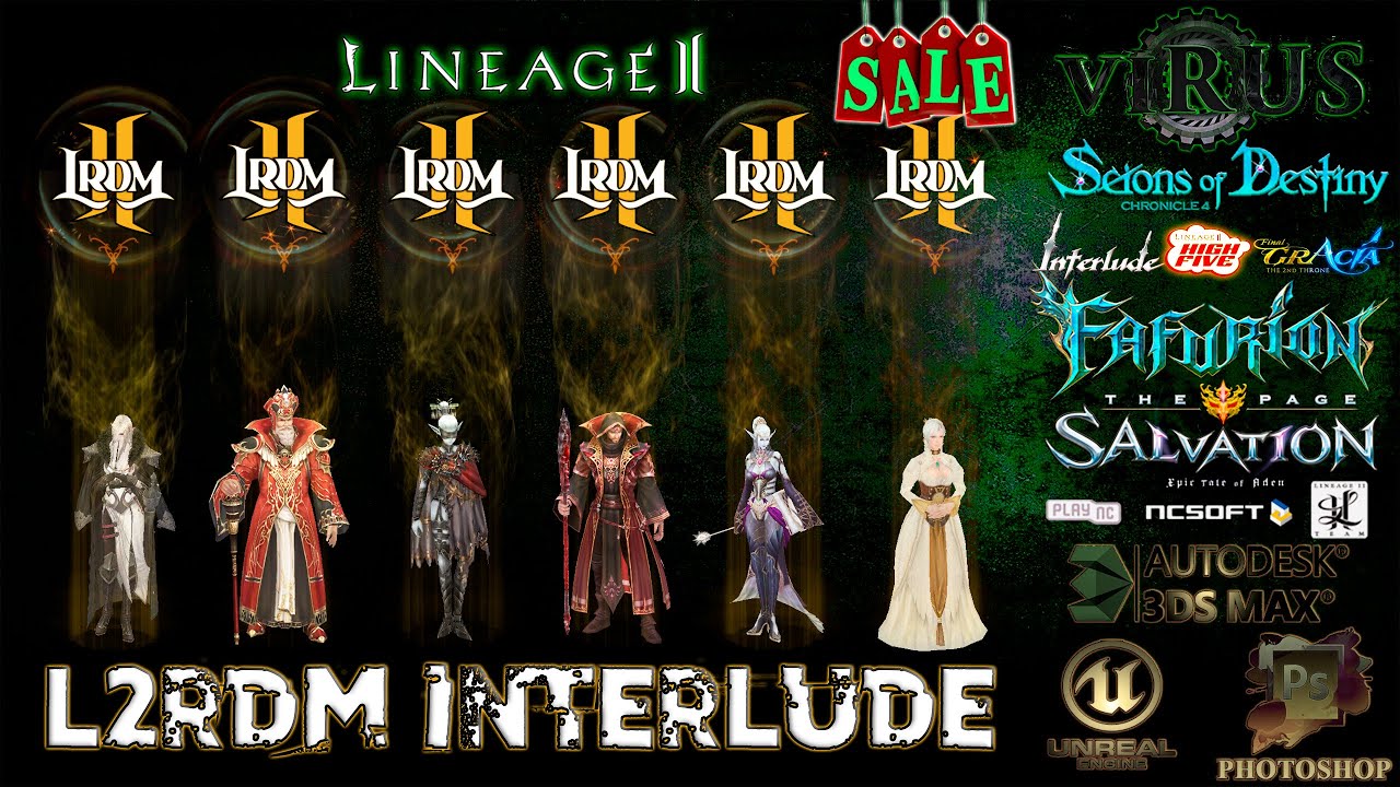 New NPCs with Effects. LINEAGE II. For the L2RDM-Interlude server √i®uS ...