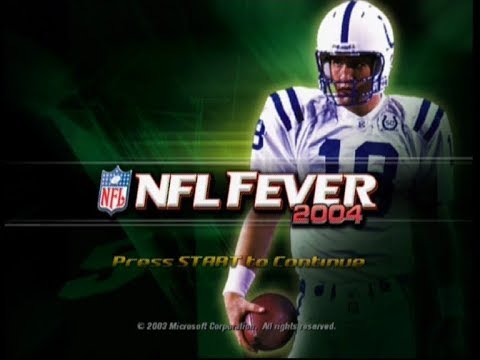 [Xbox] Introduction du jeu "NFL Fever 2004" de Microsoft (2003) - YouTube
