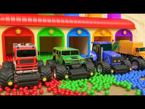 Tha wheel on the ambulance 🚑 cartoon cars | baby sark sing a song ...