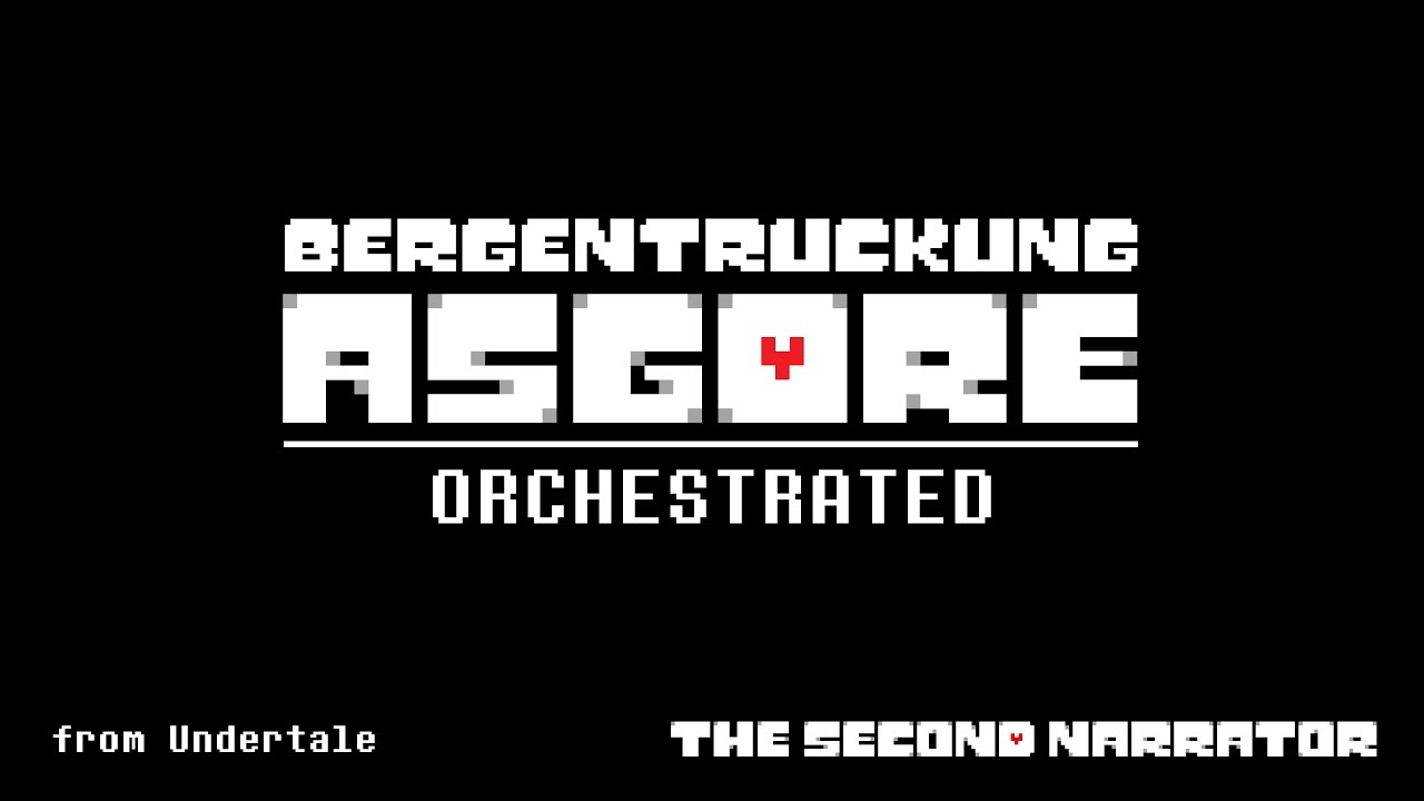 Undertale Orchestrated - Bergentrückung & ASGORE - YouTube
