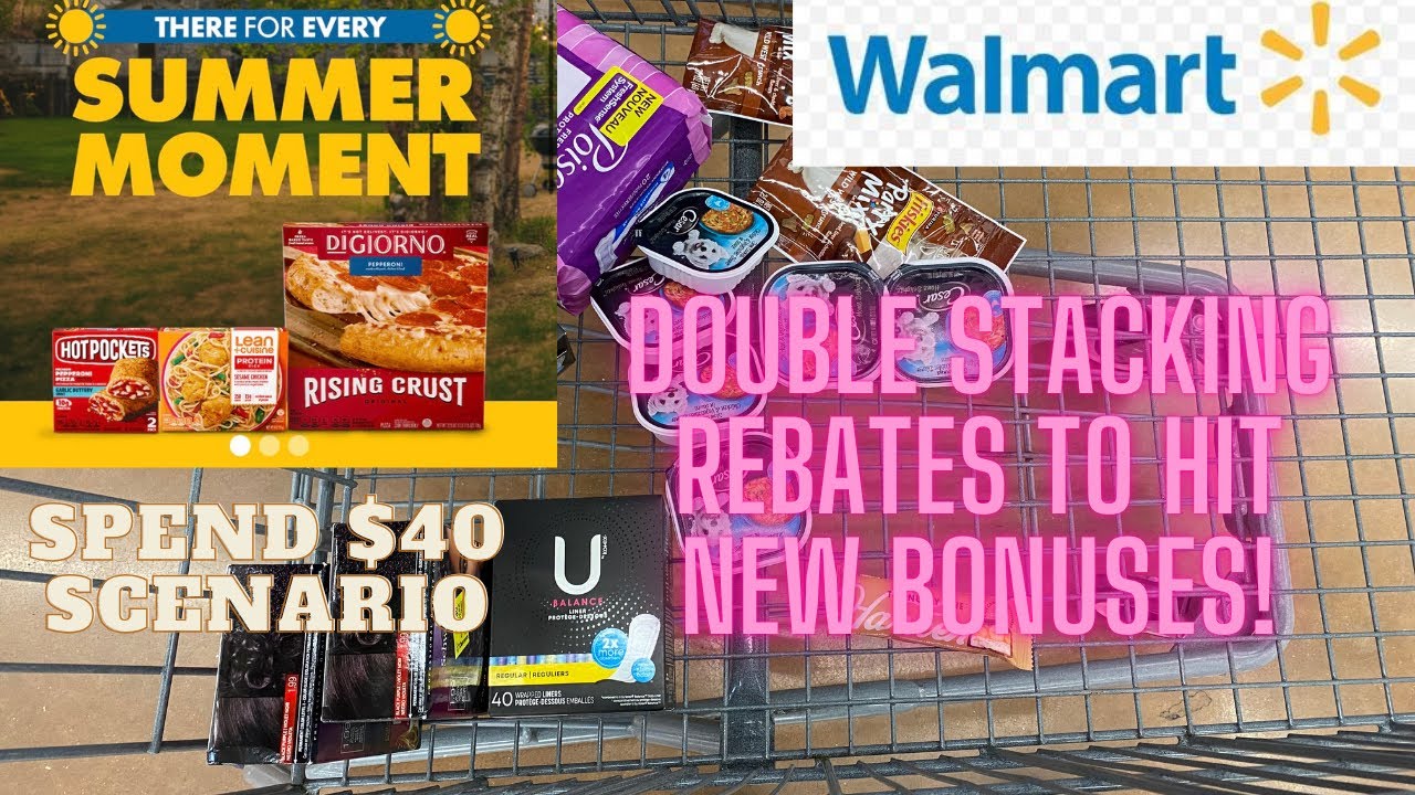 Walmart Ibotta haul 8/1 Double stacking deals for new bonuses - YouTube