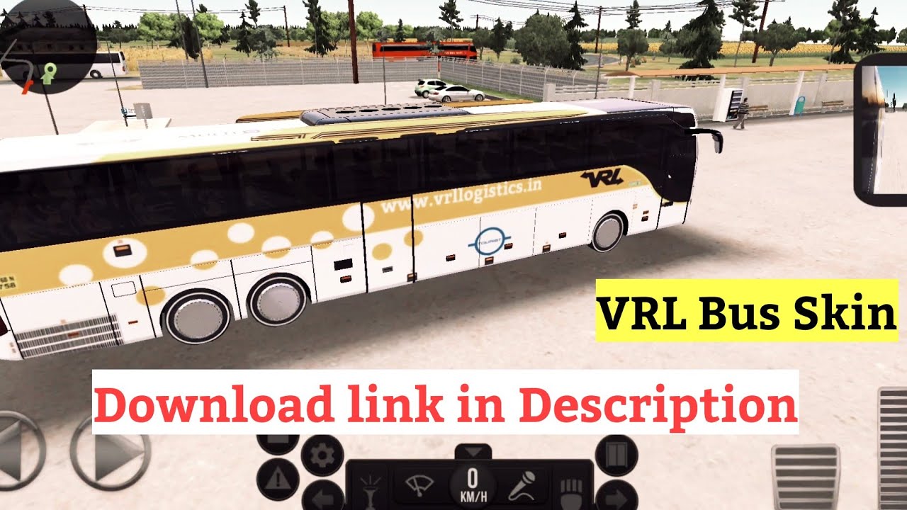 VRL Bus Skin livery 🚍 Bus Simulator Ultimate! व्ही.आर.एल. बस स्कीन ...