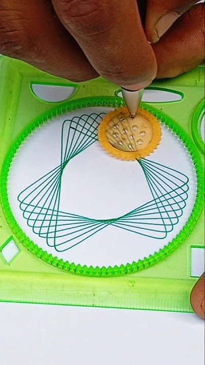 💚 What Does The Pattern Look like? #shorts #spirograph #viralshorts # ...