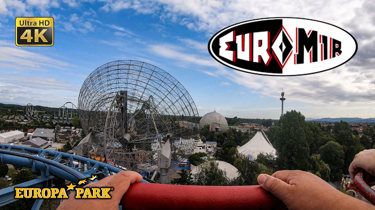 2019 Euro Mir Roller Coaster On Ride Ultra HD 4K POV Europa Park ...