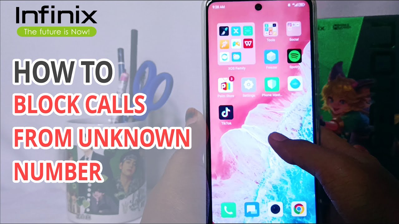 How to Block Unknown Number On Infinix Note 30 NFC/Note 30 Pro - YouTube