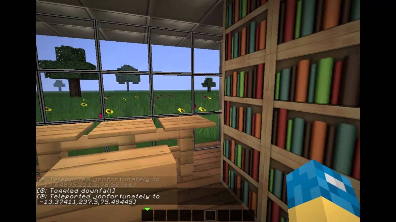 Minecraft Time Machine/Weather Control Station - YouTube