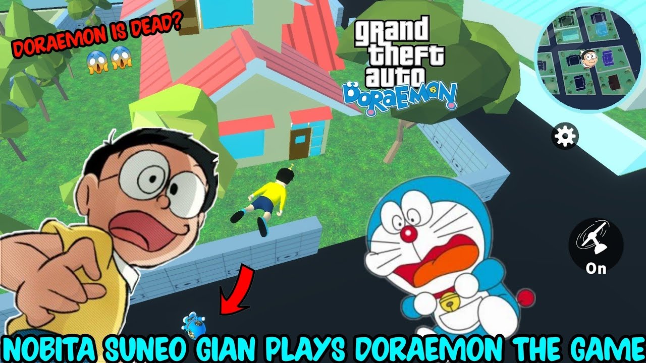 Doaremon Is Dead?🥺😱 || Nobita And His Friends Plays Doraemon The Game ...