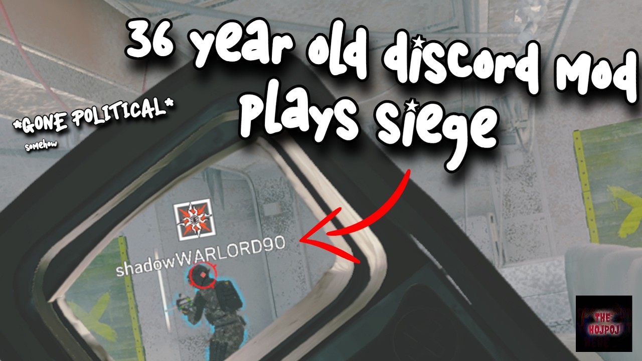 36 Year Old Discord Mod Trolls Rainbow Six Siege (Rainbow Six Siege ...