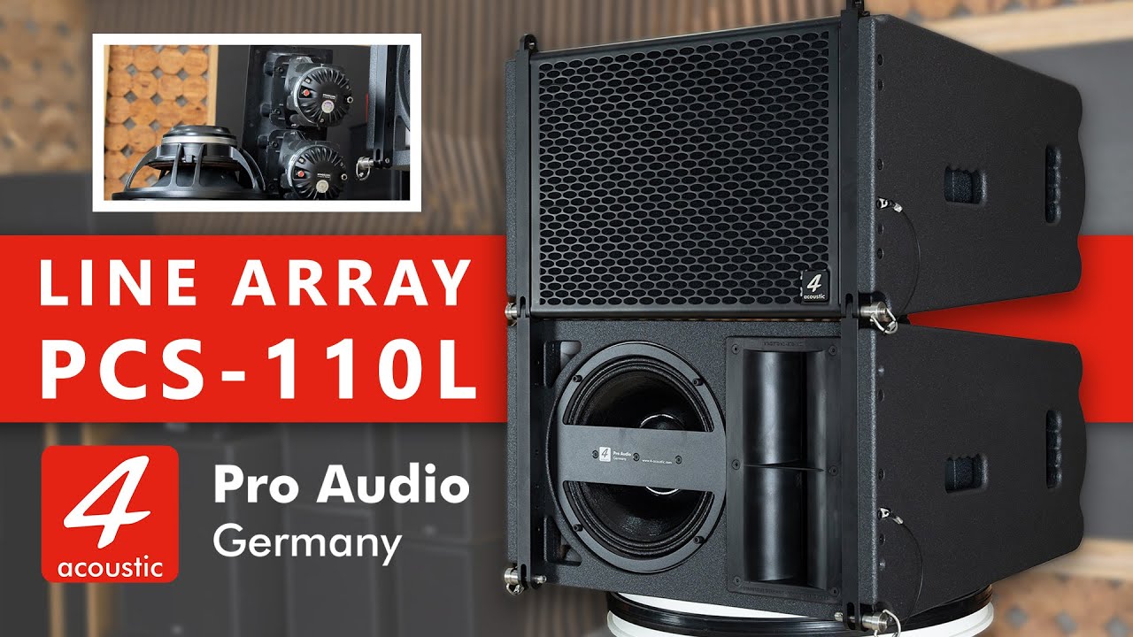 Loa Line Array 4 Acoustic 110L - Dòng Loa Sự Kiện Cao Cấp - CHẤT Từ ...