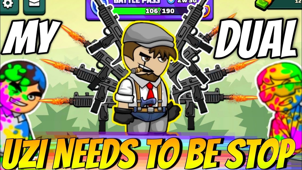MY DUAL UZI NEED TO BE STOP PART #2 | MINI MILITIA FUNNY GAMEPLAY - YouTube