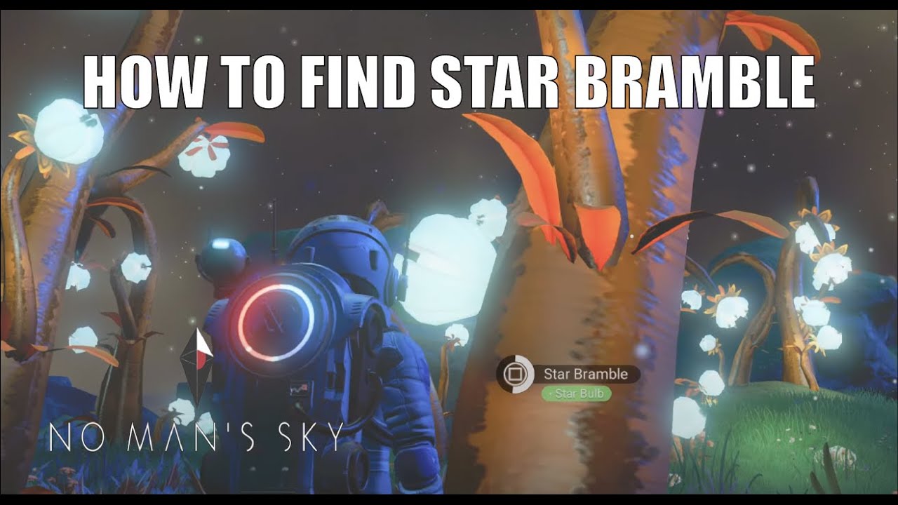 No Man's Sky How to find Star Bramble - YouTube