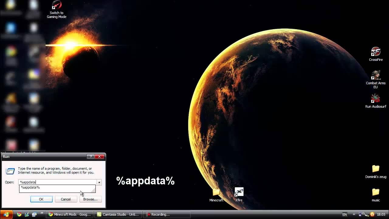 How to find your Minecraft.jar file / Wie man seine Minecraft.jar Datei ...