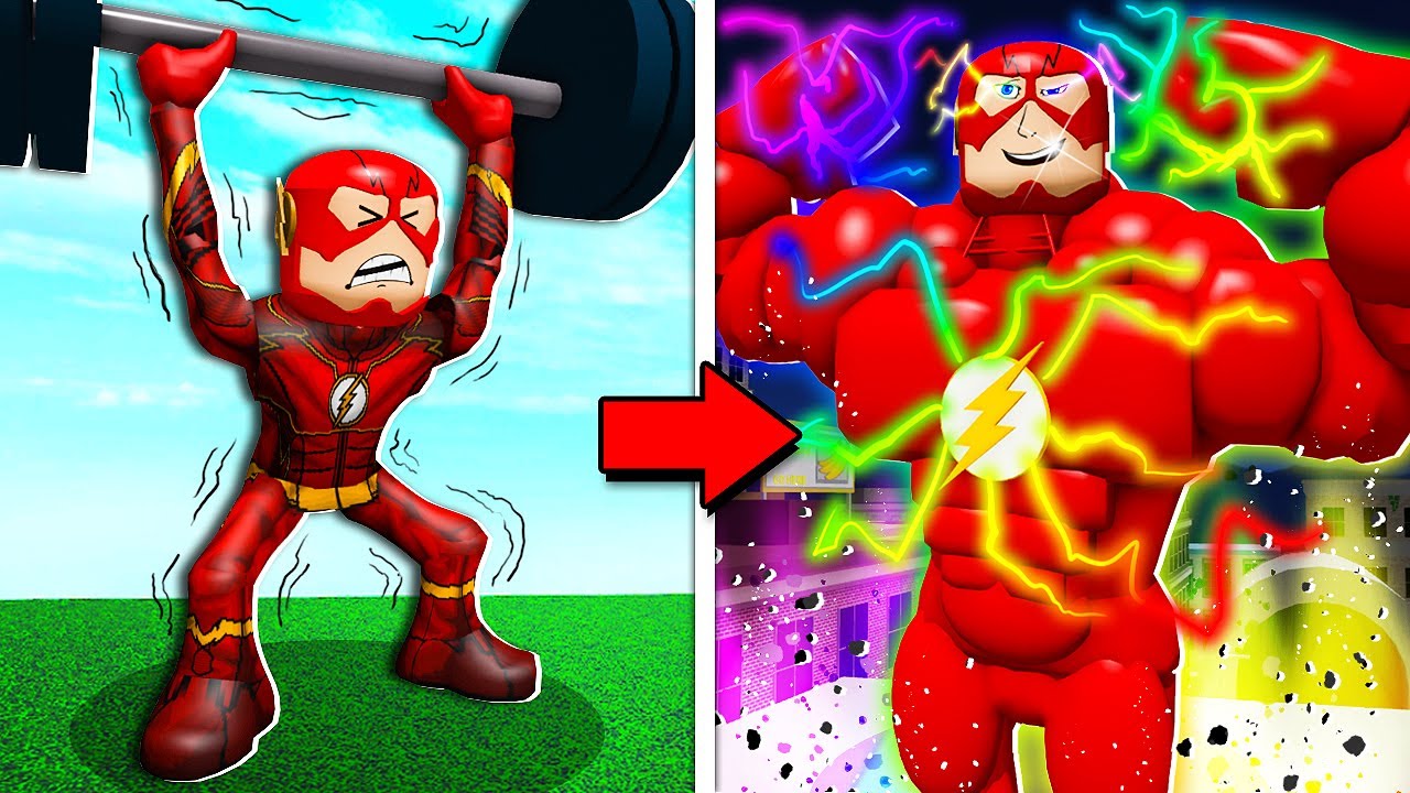 Upgrading FLASH To STRONGEST EVER! (Roblox) - YouTube