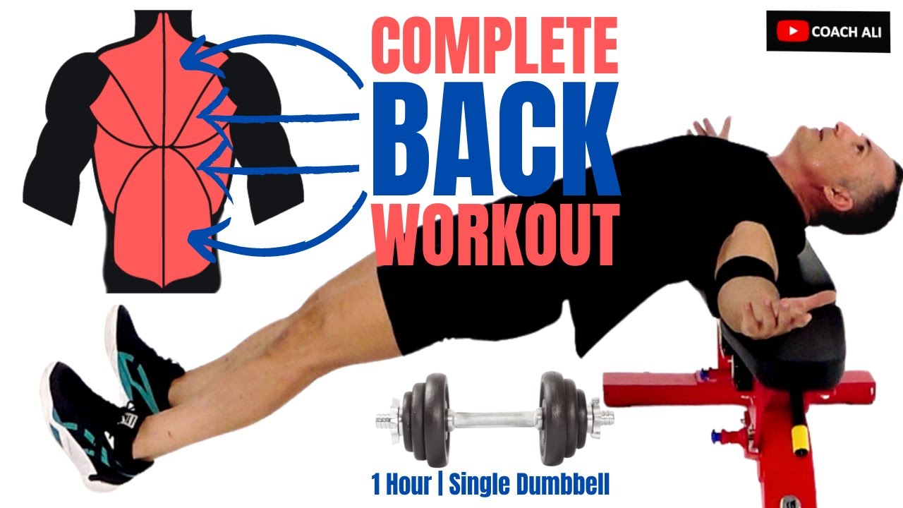 Complete Back Strength Workout For Fixing Your Weak Back | Total Back ...