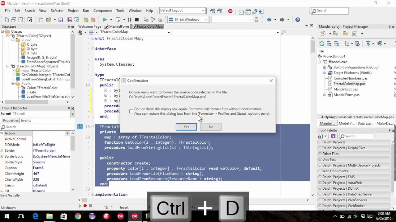 Delphi Programming Tutorial #114 - Indentation - YouTube