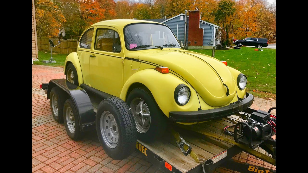 RARE 1973 Vw Sports Bug Found - rescued 4 Full Restoration - YouTube