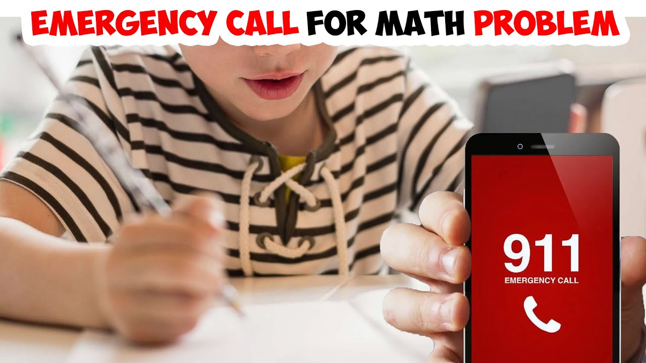 Kid Calls 911 Emergency Number For Math Problems - YouTube