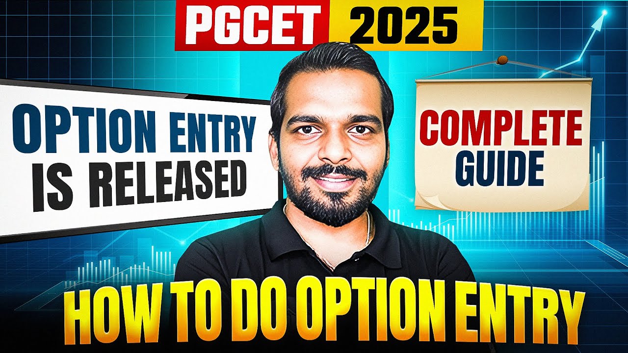 PGCET 2025 | Option Entry Step by Step | Dhruvika Academy | PGCET MBA ...