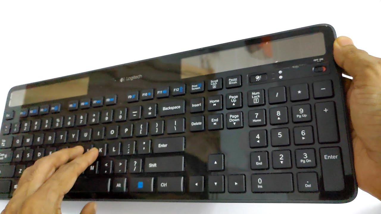 Wireless Keyboard without Batteries? - YouTube