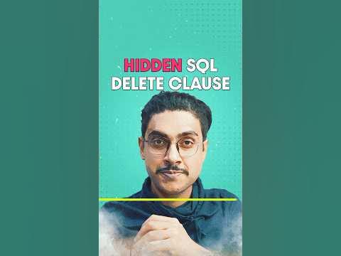 RETURNING Clause of SQL DELETE 🚀: Uncover Hidden Data - YouTube