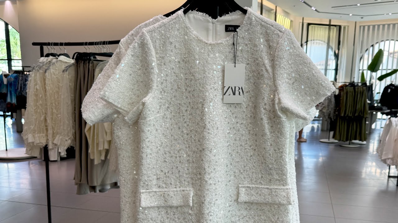 ZARA ELEGANCE IN WHITE / NEW FALL 2024 COLLECTION ARRIVALS - YouTube